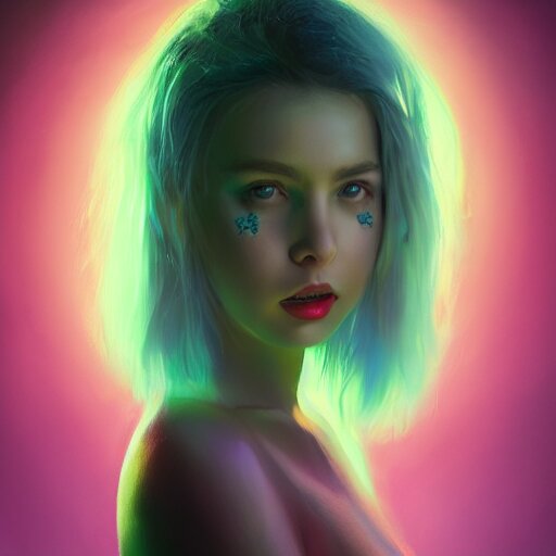 Lexica - Portrait of beautiful girl with luscious full pouty lips ...