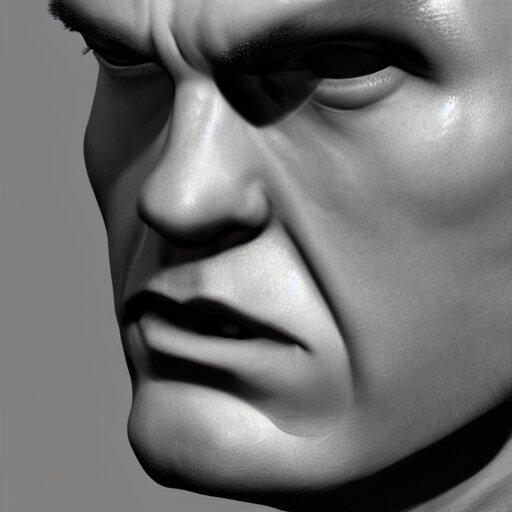 Lexica - A close up realistic portrait of a blonde man with chiseled ...