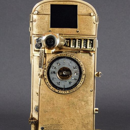 Lexica - An extremely complex and advanced steampunk cellphone from the ...