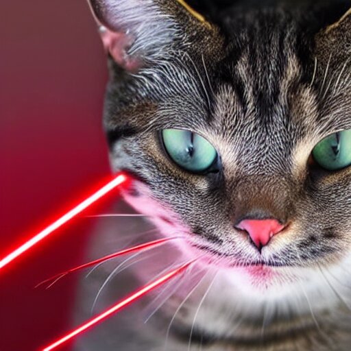 Cats Shooting Lasers Out Of Their Eyes