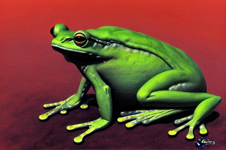 Lexica - Painting of hybrid cat and ( ( ( ( ( frog ) ) ) ) ) fused ...