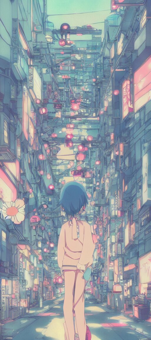Lexica - Beautiful anime! style vaporware tokyo japan, kawaii anime ...