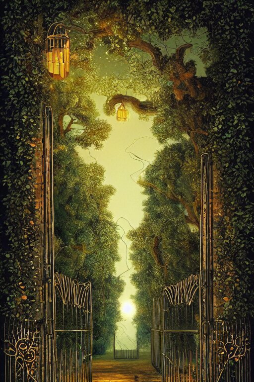 Lexica - A beautiful digital illustration painting of a detailed gothic ...