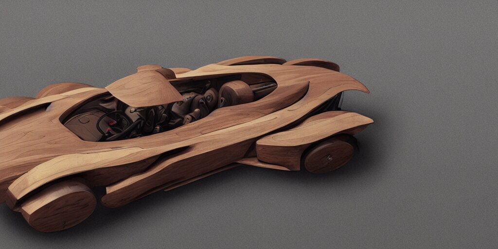 Lexica - Wooden car design, design sheet, Moebius, Greg Rutkowski ...
