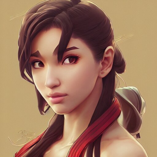 Lexica - Pokimane as a street fighter character, cg animation, capcom ...