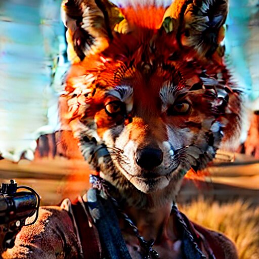 Lexica - Movie still photo of cute anthropomorphic vulpes vulpes fulva ...