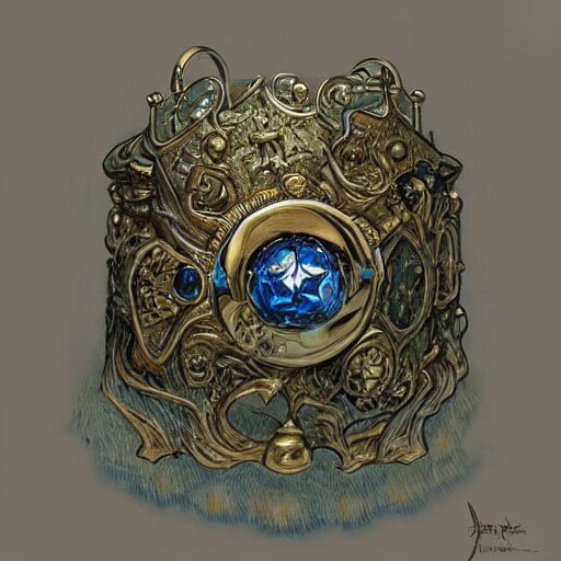 Lexica - The ring of three wishes, fantasy D&D magical item, ring ...