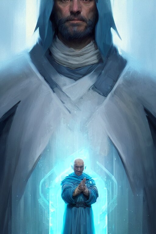 Lexica - Portrait of a 30 years tempest priest by Greg Rutkowski, d&d ...