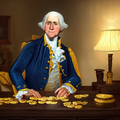 Lexica - A closeup photorealistic photograph of a happy George ...