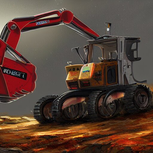 Lexica - A massive machine used to move mountains. mechanical giant ...