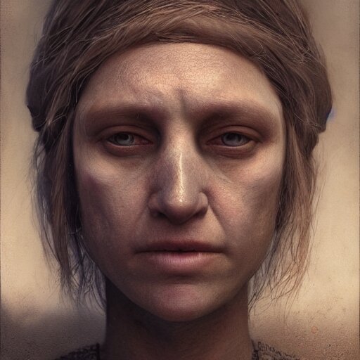 Lexica - A realistic human face by seb mckinnon, cgsociety, unreal engine