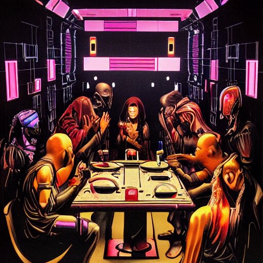 Lexica - Cyberpunk last supper