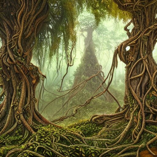 Lexica - A beautiful and highly detailed oil painting of an ancient ...