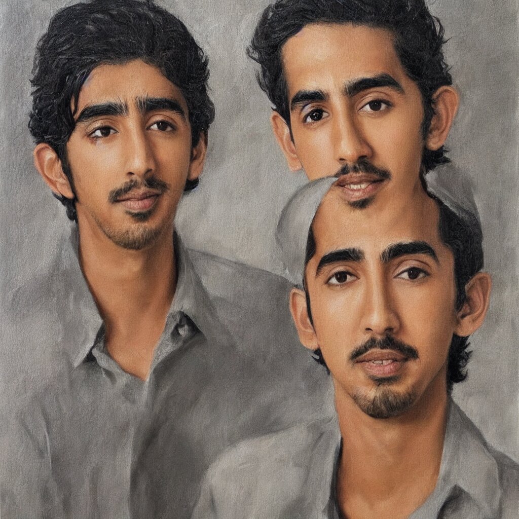 Lexica - Dev patel, classic painting, detailed