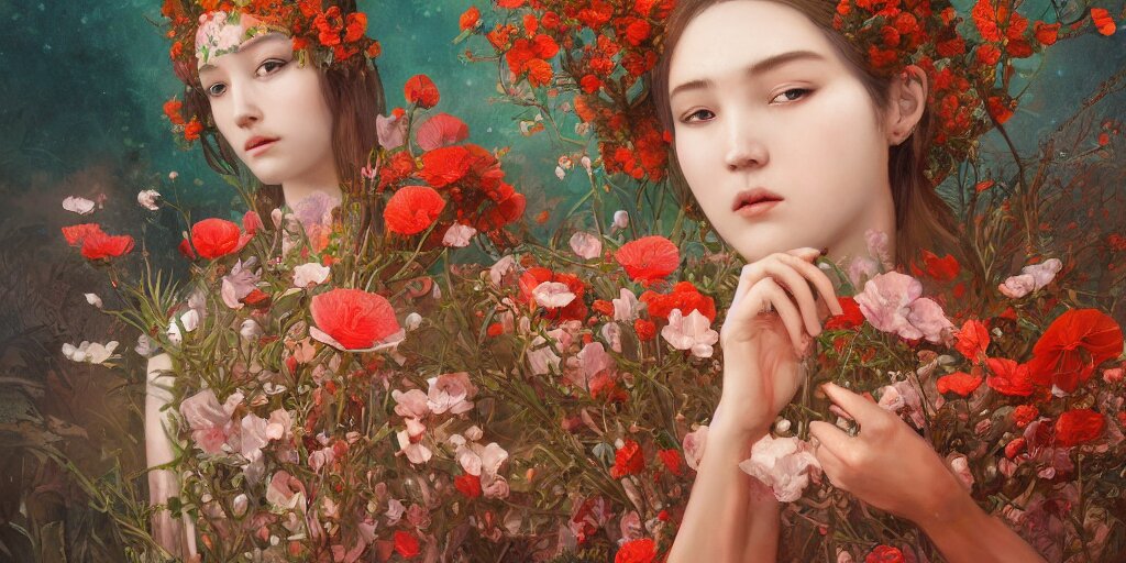 Lexica - Breathtaking detailed concept art painting of the goddess of ...