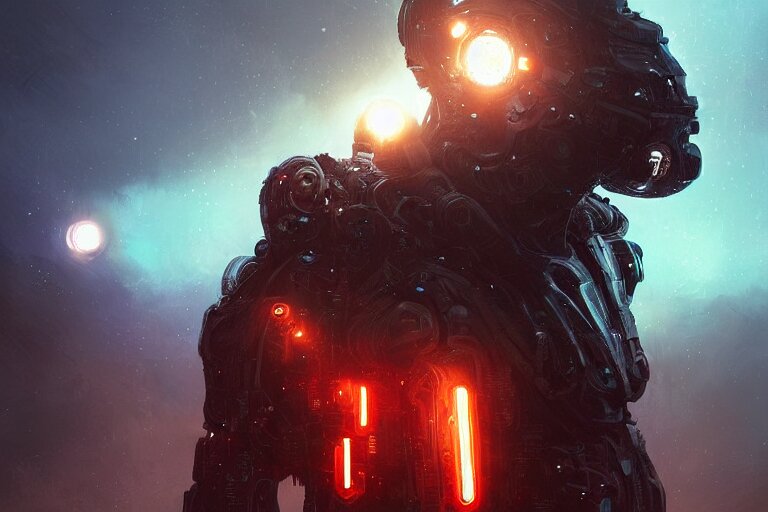 Lexica - Portrait sci-fi art by Greg Rutkowski and Ruan Jia and artgerm ...