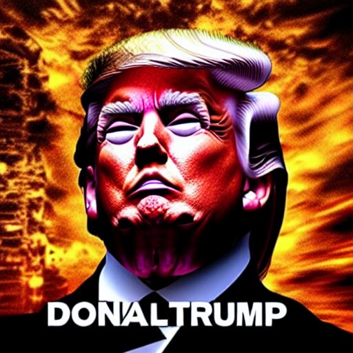 Lexica - Donald trump on the cover of a horrific death metal album ...