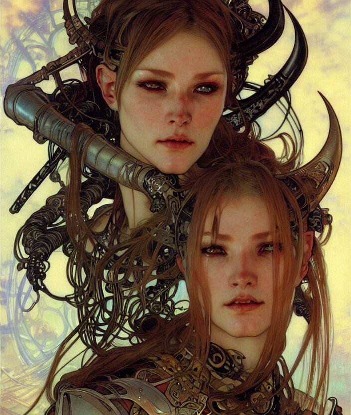 Lexica - Realistic detailed face portrait of a beautiful futuristic ...