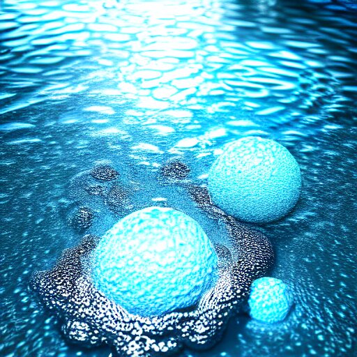 Lexica - Splashing Water, Hyperrealistic Simulation, Refractions and ...