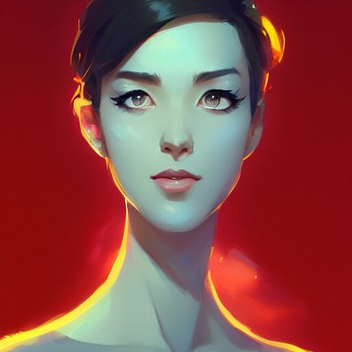 Lexica - portrait lady miss woman focus attractive eye enchanted official fanart behance hd ...