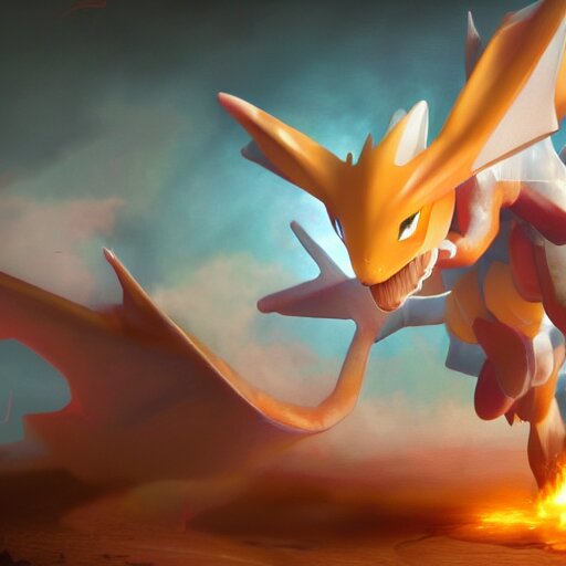 Lexica - Pokemon dragonite, style game square enix life, trending on ...