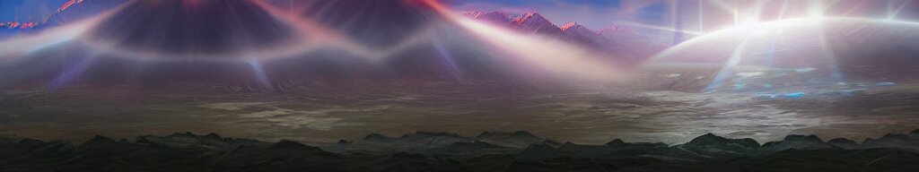 Lexica - Cosmic inflation bubbles peaking through the clouds, council ...