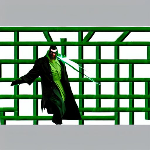 Lexica - Walls of green text, lines of green code, ps1 hagrid as neo ...