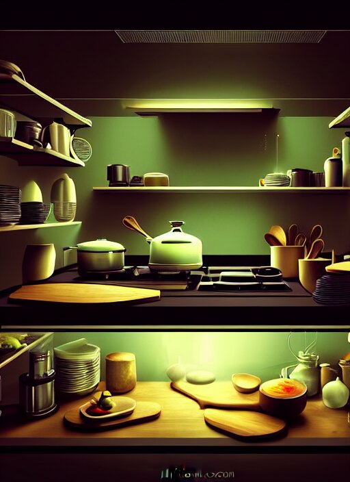 Lexica - High depth, collective civilization kitchen, calm, healing ...