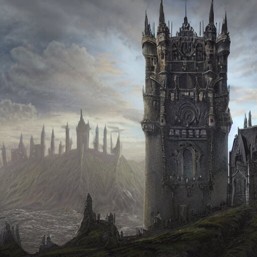 Lexica - An ultra detailed matte painting of a lonely and impossibly ...