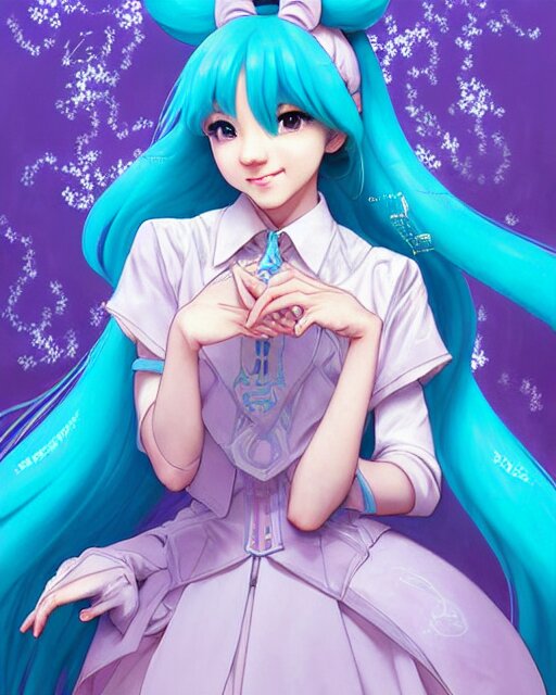Lexica - Portrait of disney hatsune miku!!!!!!!!!!!!!!!!!!!, intricate ...