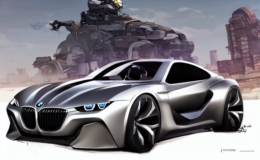 bmw vehicule concept design super cars engine rocket league tank ...
