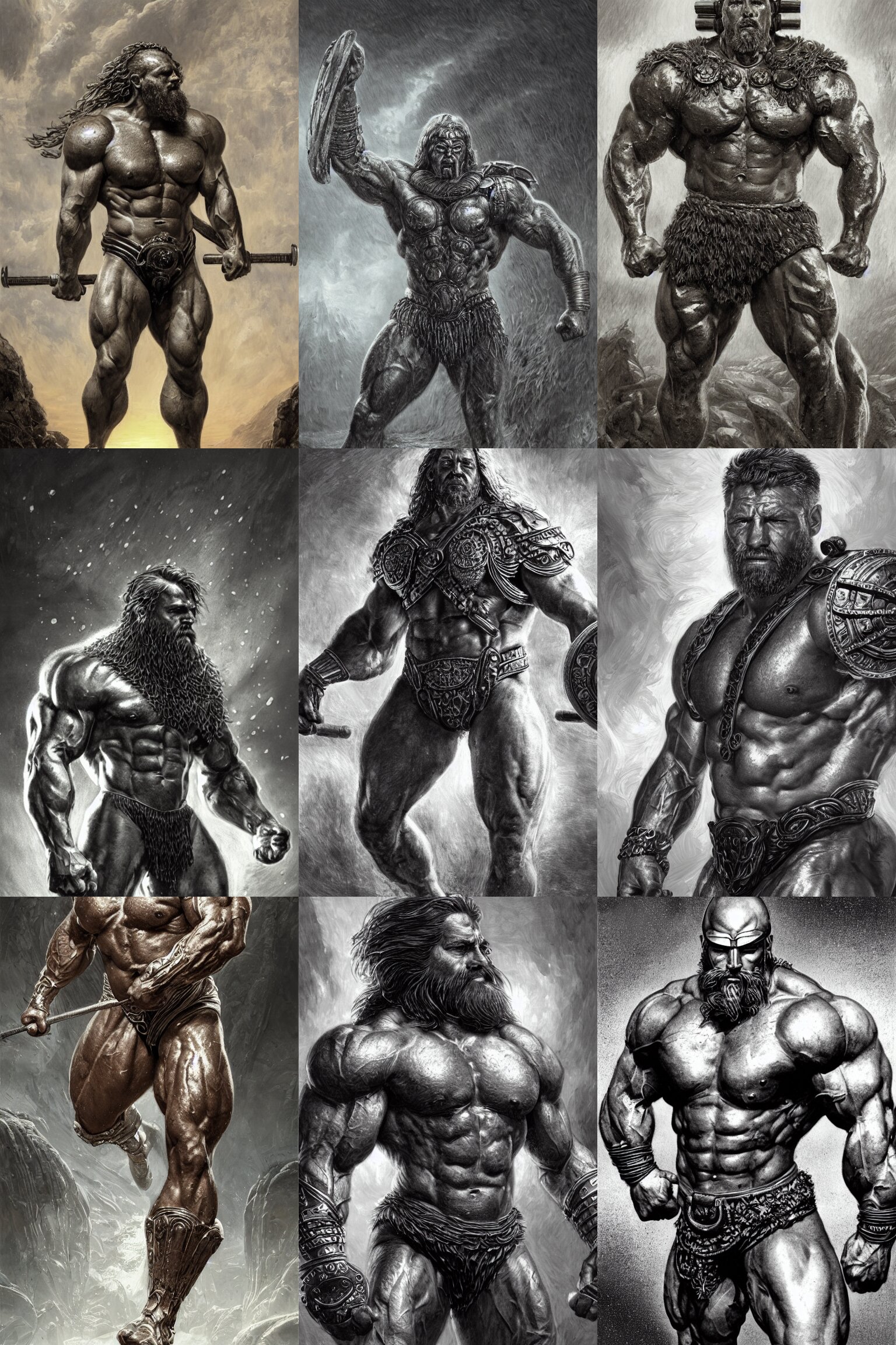 Lexica - Portrait of a spartan bodybuilder posing ultra realistic ...