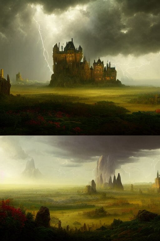 Lexica - A beautiful digital illustration painting of a detailed gothic ...