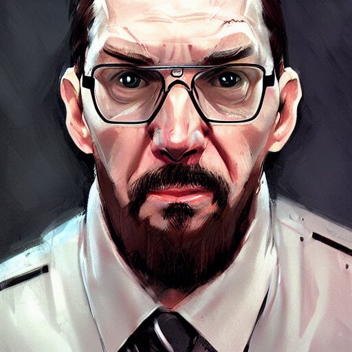 Lexica - Gordon freeman played yuri gagarin, face portrait, hd shot ...