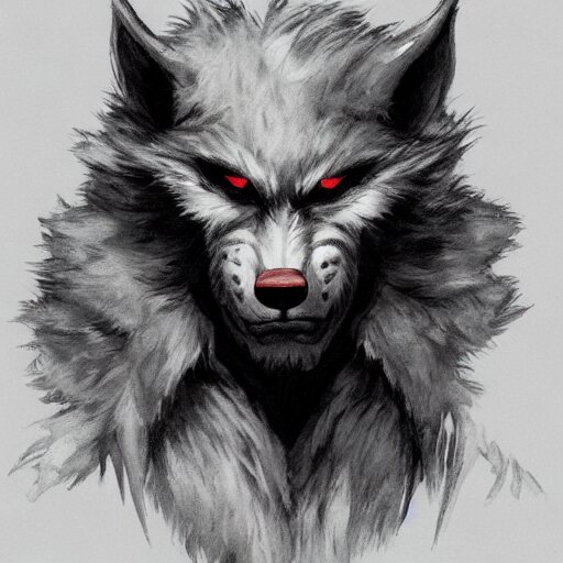 Lexica - Fuzzy furry ears werewolf lycanthrope grinning razorpunk vile ...