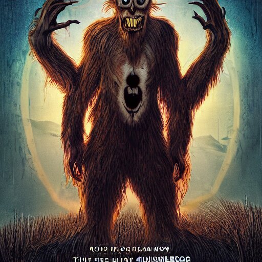 Lexica - Poster of the movie : your brother is a wendigo, ultra high ...