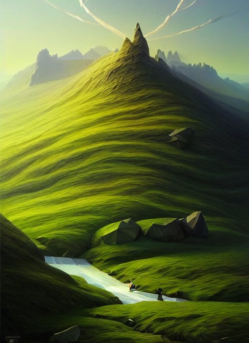 Lexica - A hyper - detailed 3 d render like a oil painting of spring in ...
