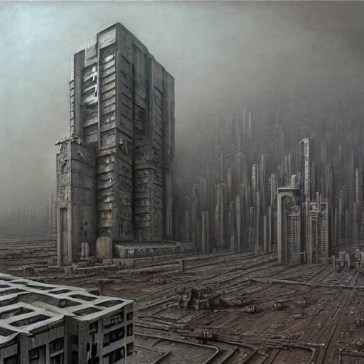 Lexica - Brutalist, soviet architecture on mars, megastructure, kowloon ...