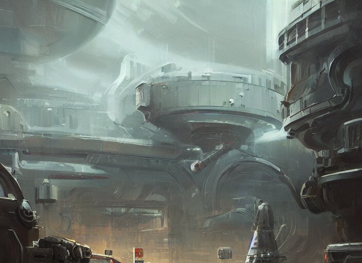 Lexica - Science fiction industrial hard science concept art, concept ...