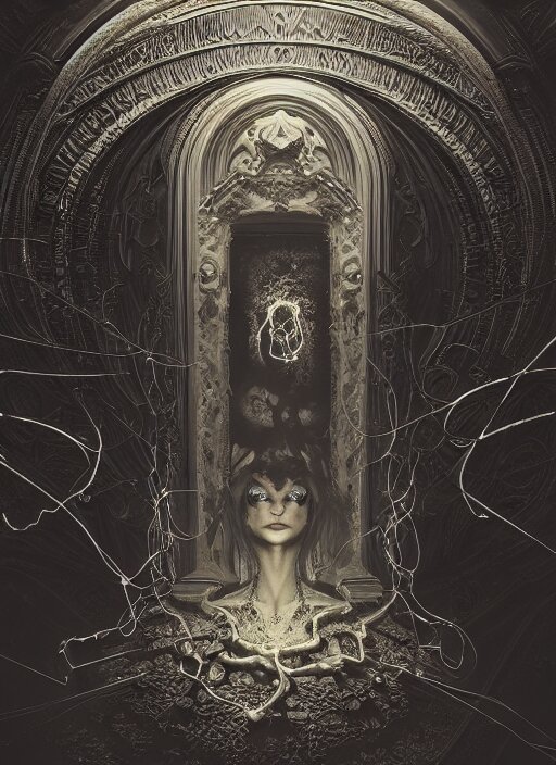 Lexica - Highly detailed surreal vfx eldritch avante garde portrait of ...