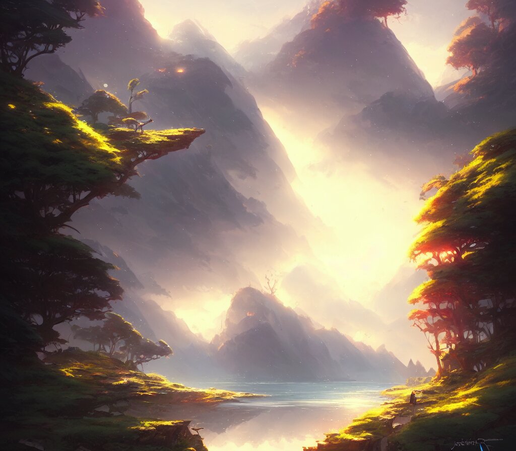 Lexica - Beautiful landscape, details, sharp focus, illustration, by ...