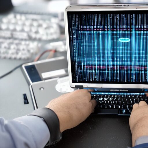 Lexica - Hacker bypassing high security computer installation