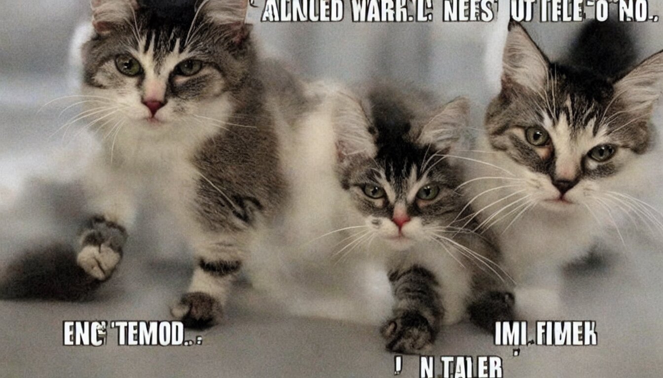 Lexica - Sarcastic cat meme