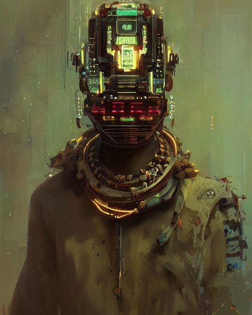 Lexica - Detailed portrait australian aboriginal cyberpunk futuristic ...