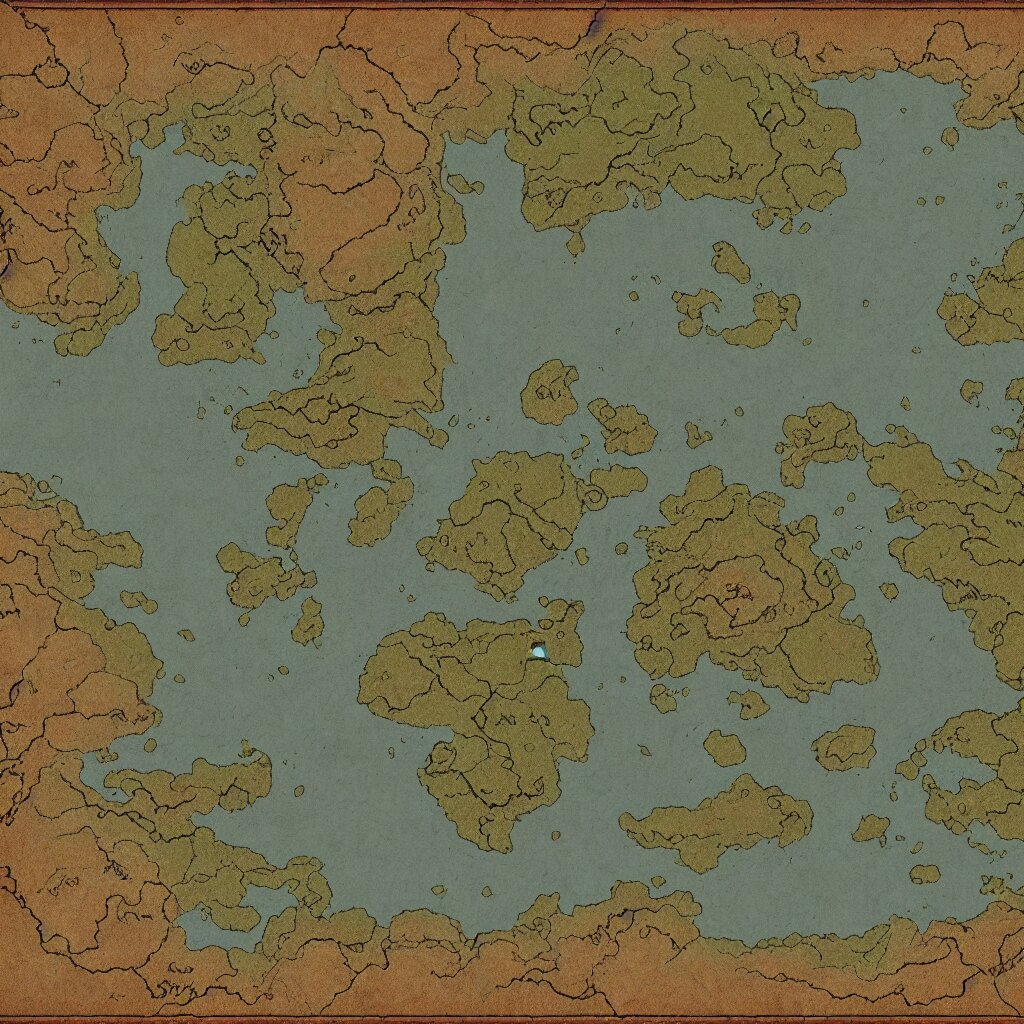 Lexica - Map of earth, in the style of inkarnate, 8k