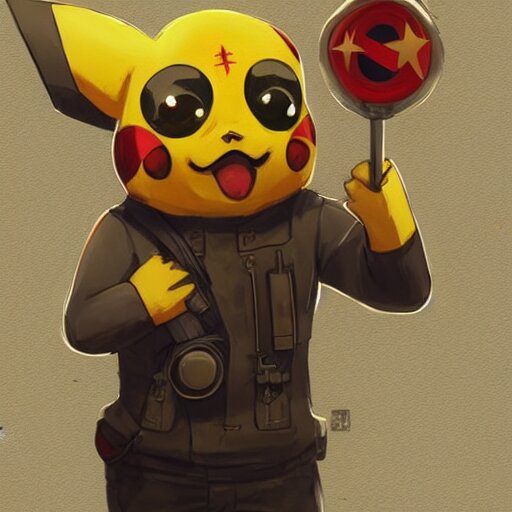 Lexica - Portrait of a communist pikachu in team fortress 2 style, epic ...