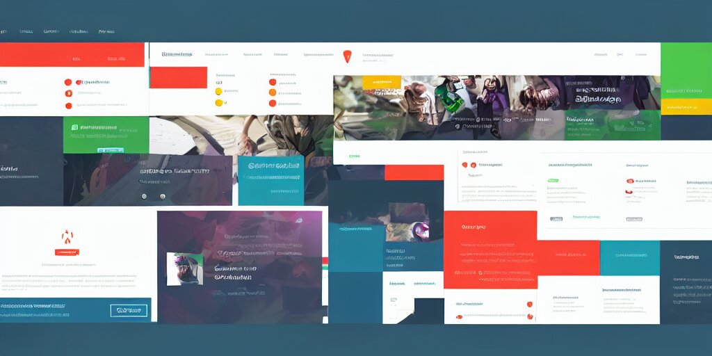bootstrap ui of promo web page, with contrast elements on main s ...