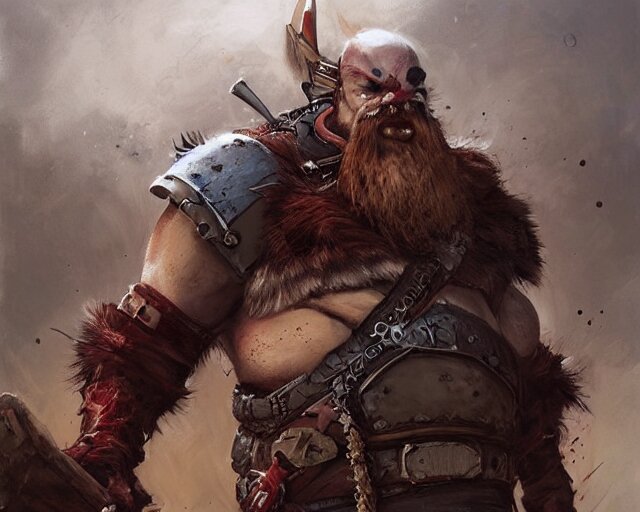 Lexica - Portrait of doctor ivo robotnik as a barbarian, epic, tragic ...