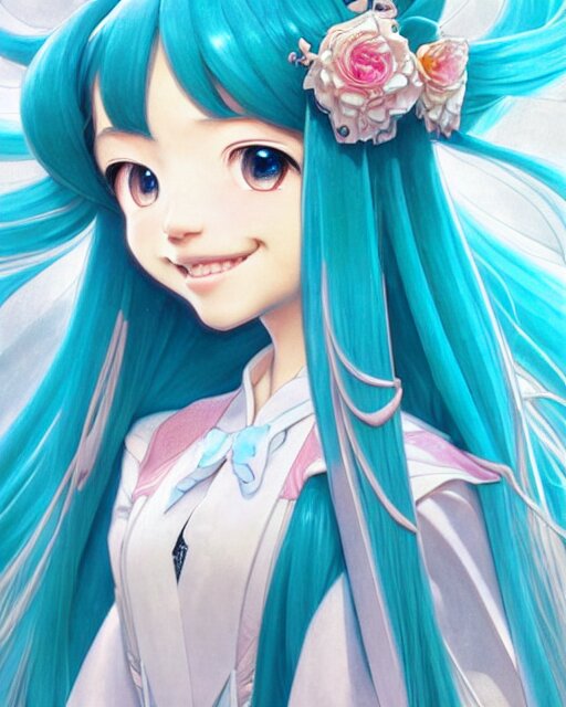 Lexica - Portrait of disney hatsune miku!!!!!!!!!!!!!!!!!!!, intricate ...