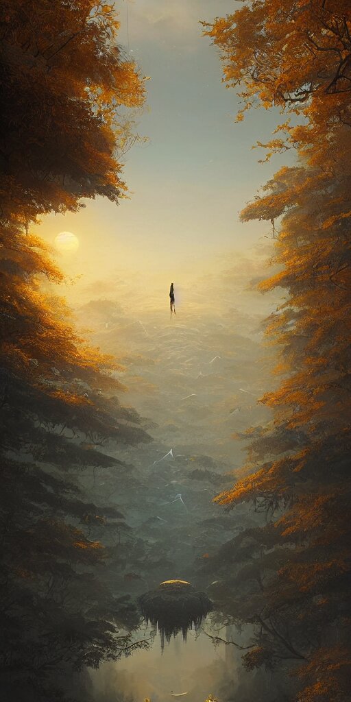 Lexica - Symmetry!! surreal landscape of a dream, very detailed, serene ...